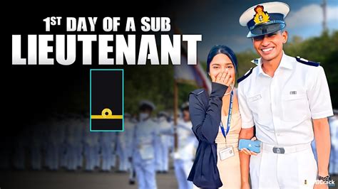 1st Day Of Sub Lieutenant In Indian Navy Youtube