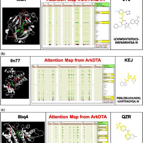 Visualization Results On Three Protein Ligand Pair Examples The Left Download Scientific