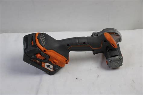 Ridgid Subcompact Brushless Cordless And Battery Property Room