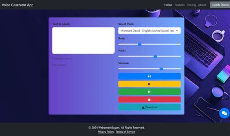 Texttospeech Webapp Innovation Accessibility Voicetechnology