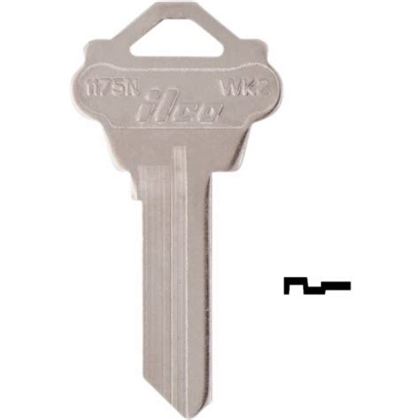 Ilco Weslock Lockset Key Blank 1175n 10 Pack Al4526900b 1 Ralphs