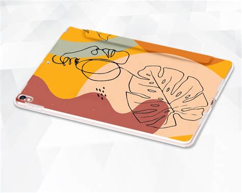 Art Ipad Case Girls Floral Ipad 9 7 10 2 7th Aesthetic Etsy