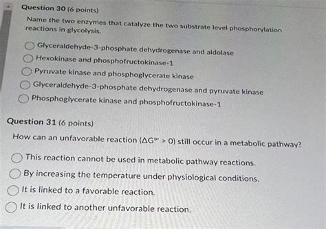 Solved Name The Two Enzymes That Catalyze The Two Substrate