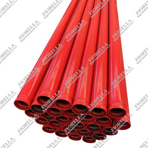 Tubo Acero Con Costura Astm A795 Sch 10 Ranurado Ul Fm X 5 80 M Grado B