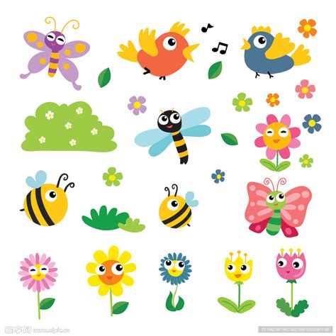 卡通动植物设计图卡通设计广告设计设计图库昵图网