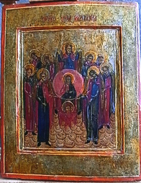 0749 The Assembly Of Angels Icon Rus