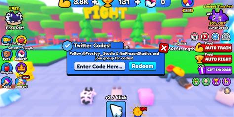 Roblox Push Up Battles Codes