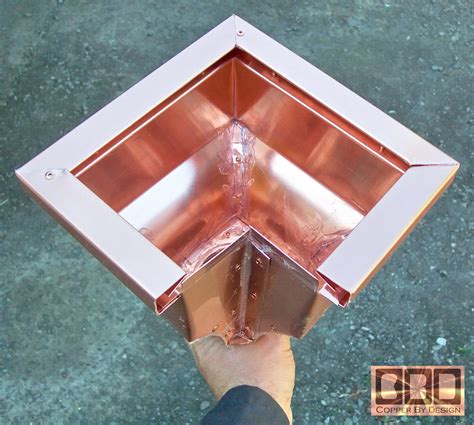 Dmr Gutters Unusual Copper Gutter Fabrication Photopage