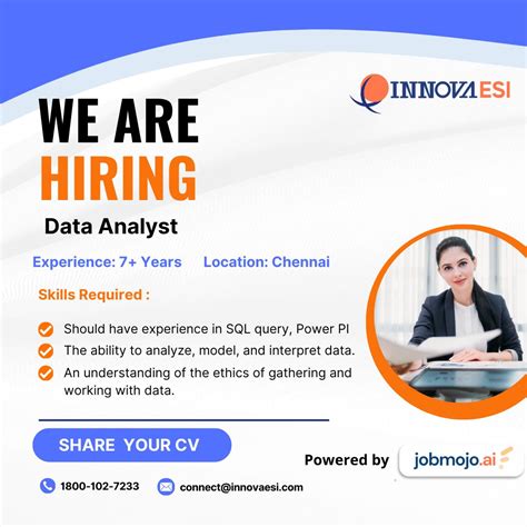 Innova Esi On Linkedin Dataanalyst Datascience Hiringnow Analytics Techcareers