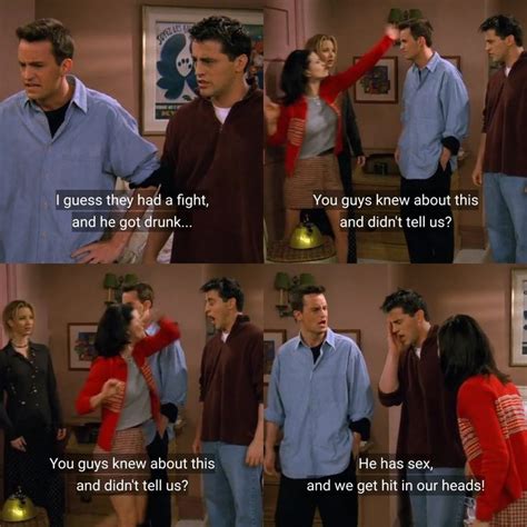Pin By On F R I E N D S Meme Collages Friends Tv Guys Memes