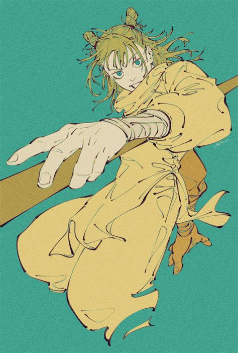 Mim Mimya0600 Kashimo Hajime Jujutsu Kaisen Highres 1boy Arm Up