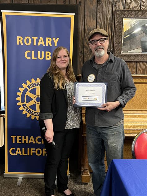Ben Eshbach Creator Of Tehachapi Now On Youtube Speaks At Rotary