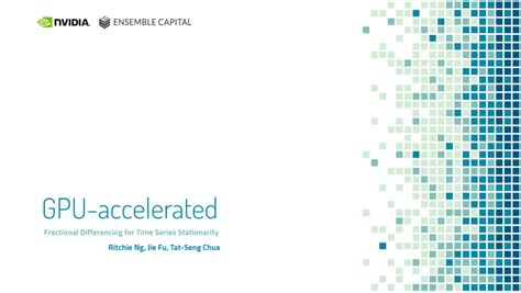 Pdf Gfd Gpu Fractional Differencing For Rapid Large Scale Stationarizing Of Time Series Data