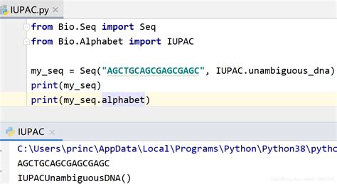 Biopython Chapter3生物序列对象biopython的transcribe Csdn博客