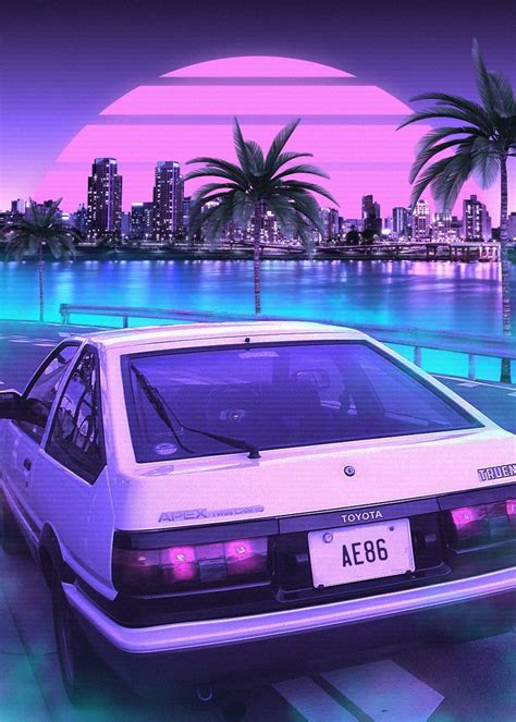 12 Car Posters Ideas Car Posters Retro Waves Retro Artwork