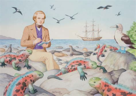 Famag 20094 Harrold John Born 1947 Charles Darwin In The