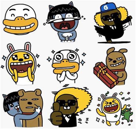 Kakaotalk Emoticons Meanings