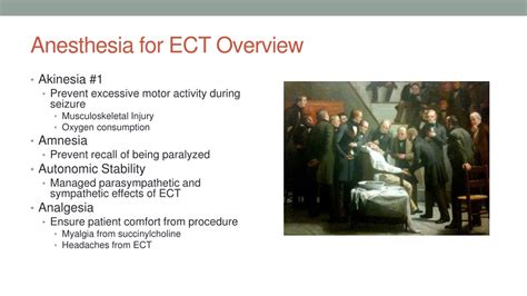 Ppt Anesthesia For Ect Powerpoint Presentation Free Download Id