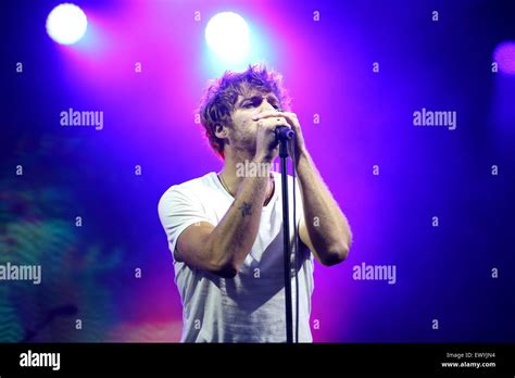 Manchester Uk 2nd July 2015 Singer Songwriter Paolo Nutini Performs