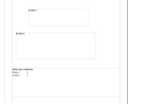 solved how to set toc text order from different text boxe adobe