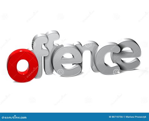 Csr Offence Word Concepts Banner Cartoon Vector