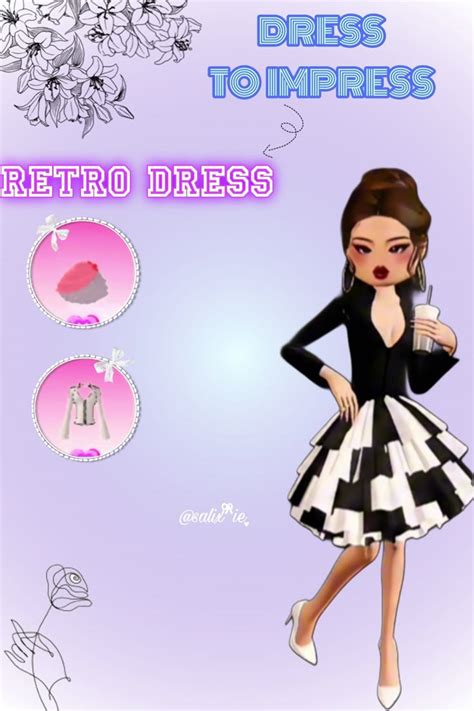 Dti Retro Glamour Dress Style Roblox Style Robloxfashion