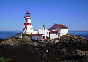 Lighthouses Bay Of Fundy