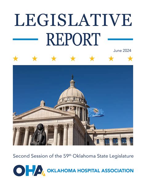 Oha 2024 State Legislative Report Recaps Session
