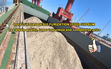 Loading Operations Underway Fgd Gypsumxinda Group Cementious Material