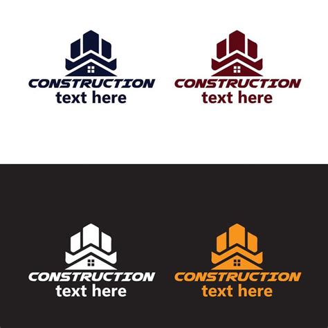Modern Construction Logo Vector Art Icons And Graphics For Free Download