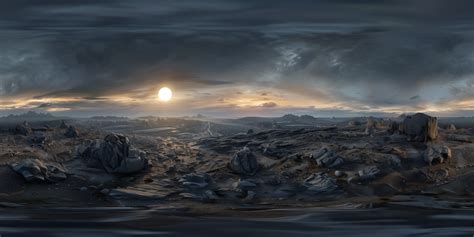 Artstation Hdri Alien Sunrise Unclipped Ai Generated Sci Fi Horizons