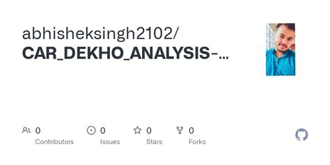 Github Abhisheksingh2102cardekhoanalysis Using Mysql