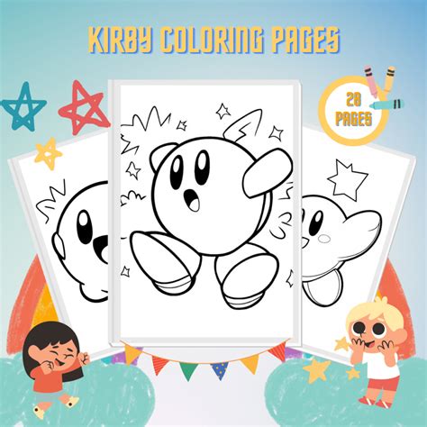 29 Coloriage Kirby Coloriages Gratuits à Imprimer Et En Ligne