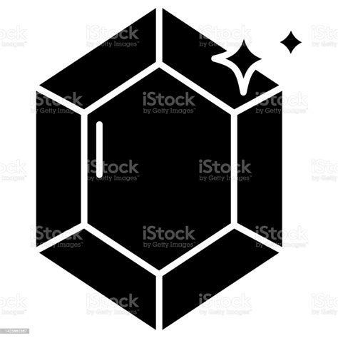 Gem Icon Design Template Vector Illustration Stock Illustration