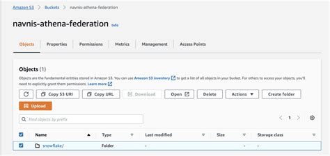 Query Snowflake using Athena Federated Query and join with data in your Amazon S3 data lake ...