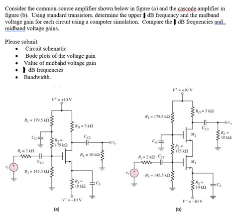 Consider The Common Source Amplifier Shown Below In