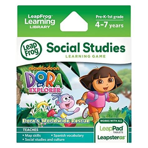 Leapfrog Dora The Explorer Learning Game Works With Leappad Tablets