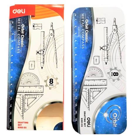 Compass Box Deli Orbit Classic Mental Compass 1pcs Biriho