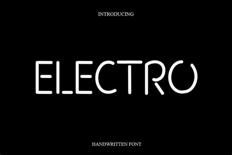 Electro Font Janurmasahmad Fontspace
