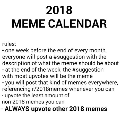 2018memes Rules Read Carefully R2018memes
