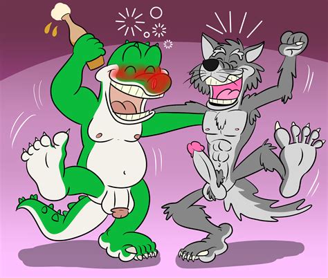 Rule 34 5 Toes Abs Alligator Alligatorid Anthro Bottle Bubble Canid