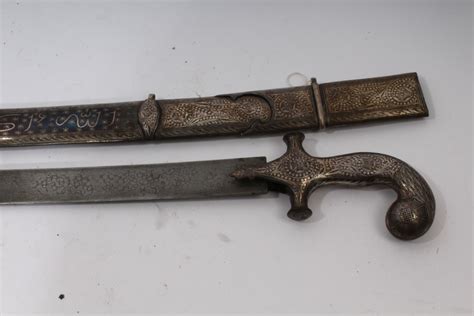 20th Century Arab Saif Sword With Silver Auctions And Price Archive