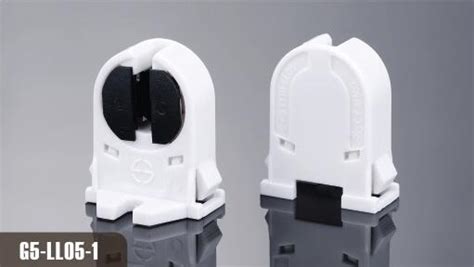 Plastic G5 T5 Lamp Holder Light Sockets For Led Tubes