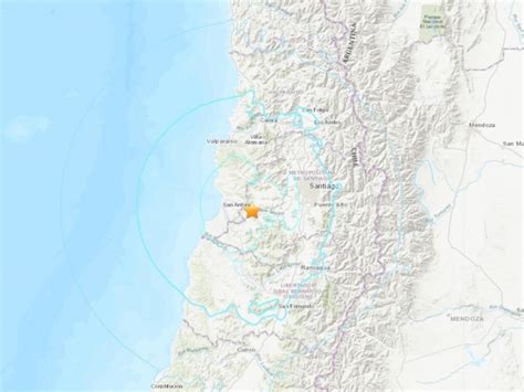 Sismo Magnitud 56 Sacude Chile Meganoticias