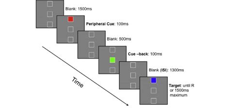 Graphic Description Of Task Characteristics A Location Cued Trial Is Download Scientific