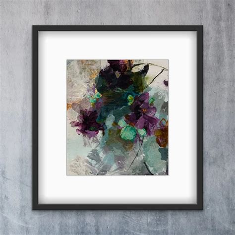 Marabeth Quin Mixed Media Collage Abstract Botanicals — Marabeth Quin Art