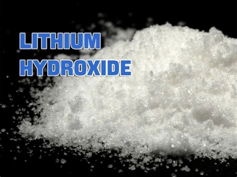 Lithium Hydroxide Cas No 1310 65 2 Latest Price Manufacturers