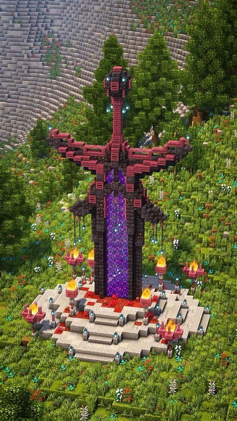 35 Best Minecraft Nether Portal Designs Artofit