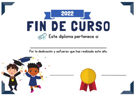 Diplomas Editables Para Entregar A Final De Curso Actividades De