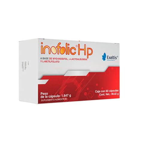 Inofolic Hp Suplemento Alimenticio En Cápsulas